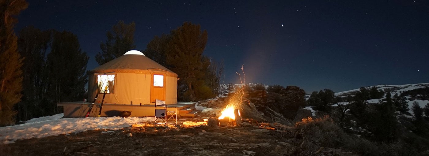 Ruby High Yurt - Ruby 360 Lodge